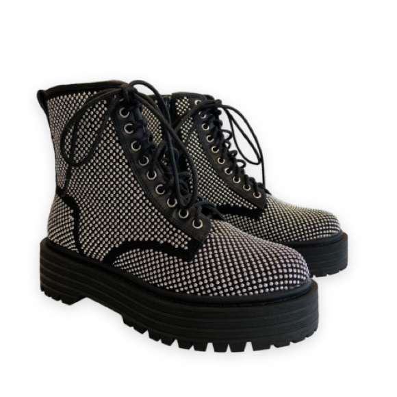 Gianni Bini | Shoes | Gianni Bini Non Stop Studded Combat Boots | Poshmark